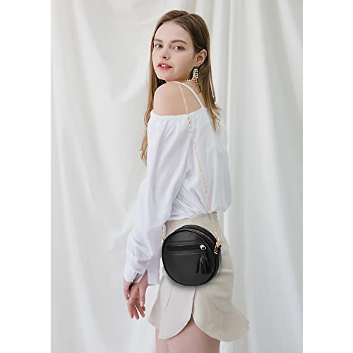 Mini Backpack Purse for Women Girls Teens Crossbody Bag and Credit Card Holder 3pcs Set