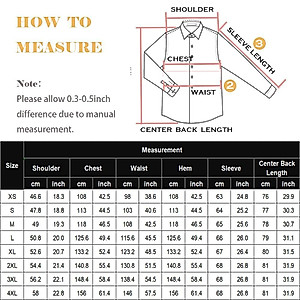 COOFANDY Long Sleeve Button Down Shirts Solid Fitted Dress Shirt for Men White