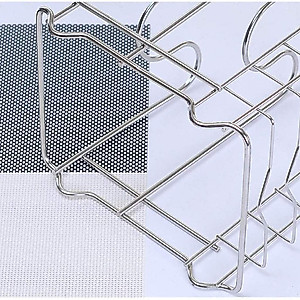 CUJUX Dish Rack with Utensil Holder knife Holder Cup Holder Cutting Board Holder and Drainboard Set for Kitchen Counter