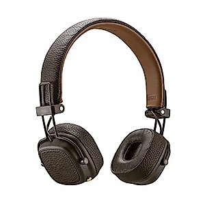 Lmminer Active Noise Cancelling Over-Ear Headphones Wireless Hi-Fi Stereo Bluetooth 5.0 Foldable Music Headset with Mic, Apt-X Low Latency, Apt-X HD, 30H Playtime,Brown