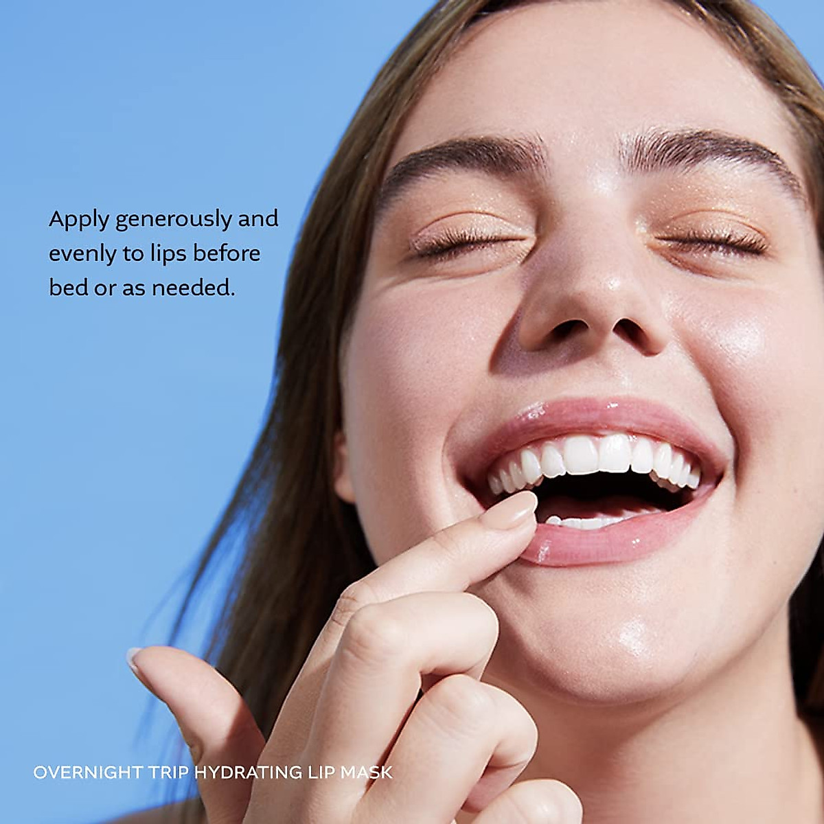 Fieldtrip Overnight Trip Hydrating Lip Mask with Moringa Butter, 0.3 oz