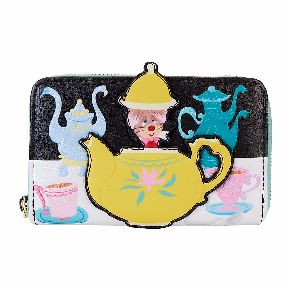 Loungefly Disney Alice in Wonderland Unbirthday Zip Around Wallet