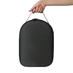 VR Storage Bag Compatible for PICO 4, Carrying Case Cover for VR Gaming Headset Controller Protective Hard Travel box for Virtual Reality Headsets Shockproof Suitcase Pouch (black and grey)