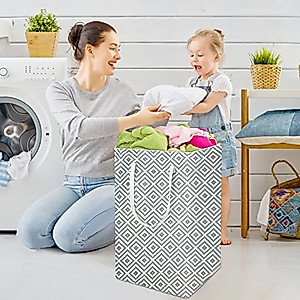 Letensh Laundry Baskets 2 Pack, 75L Foldable Laundry Hampers with Mesh Laundry Bag, Waterproof Dirty Clothes Hamper Organizer Freestanding Tall Laundry Bin with Handles for Laundry Room, Bedroom, Dorm