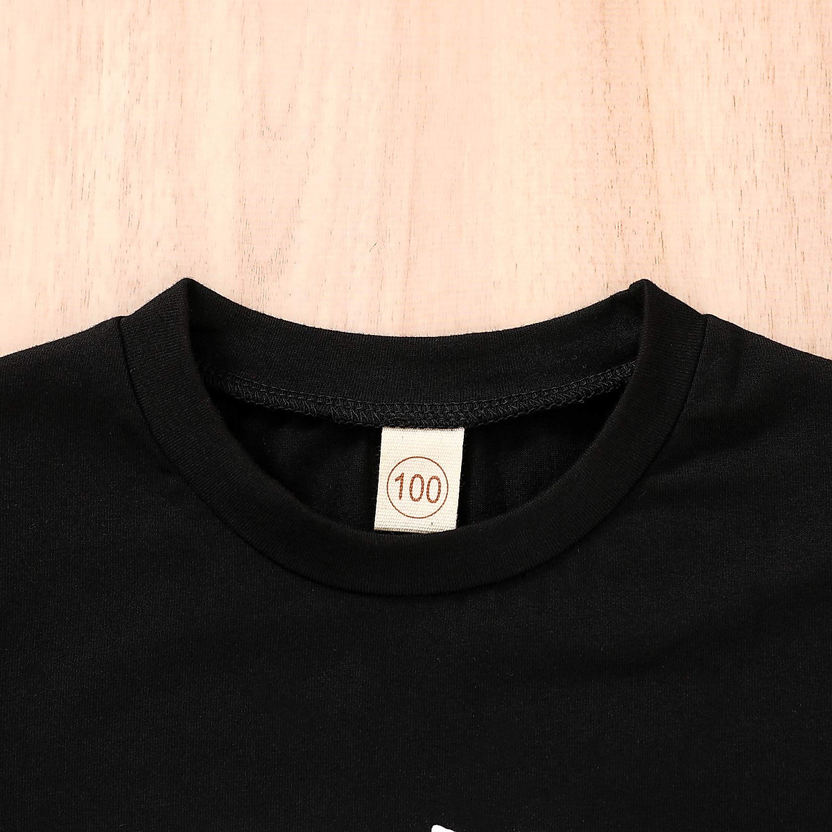 YOUNGER TREE Second Birthday Party Shirt Two Wild Top 2nd Birthday Baby Little Boy Blouse Tee Clothes (2 T, Black)