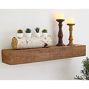 Signature Design by Ashley Cadmon Wooden Wall Shelf, Brown