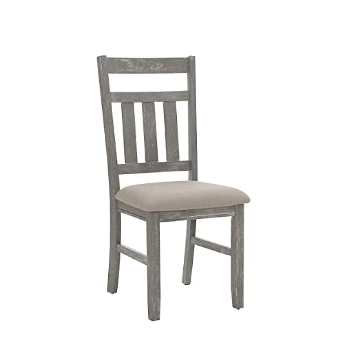 Powell Turino Dining Set, Grey Oak Finish, 6 Chairs