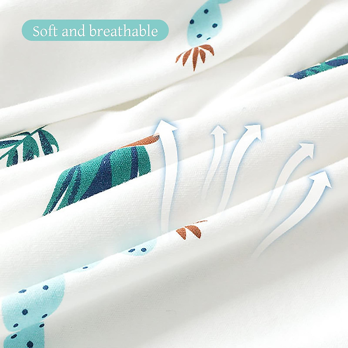 Personalized Baby Fitted Crib Sheet, Customized Cow Crib Bedding with Name, Custom Flower Farm Nursery Crib Sheets, Soft Breathable Sheet for Toddler Baby Girl 28 x 52 x 9in