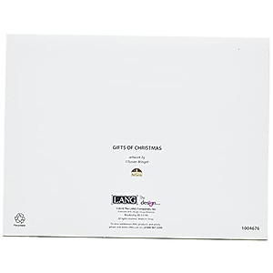 LANG "Gifts of Christmas" Christmas Cards by Susan Winget, 18 Cards with 19 Envelopes and Beautiful Holiday Artwork, Perfect for Spreading Cheer, 5.375" x 6.875" (1004676)