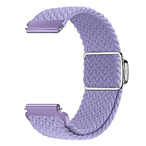 BlackPro 20mm Watch Band for Women and Men, Adjustable Braided Sport Loop with New Upgraded Magnetic Buckle, 20mm Quick Release Watch Band Stretchy Nylon Solo Loop Breathable Replacement Straps