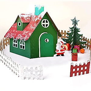 DIY Miniature House Kit, Build & Paint Dollhouse, Arts and Crafts Birthday Gifts for Kids Boys and Girls Age 3-12 (Moore's House)