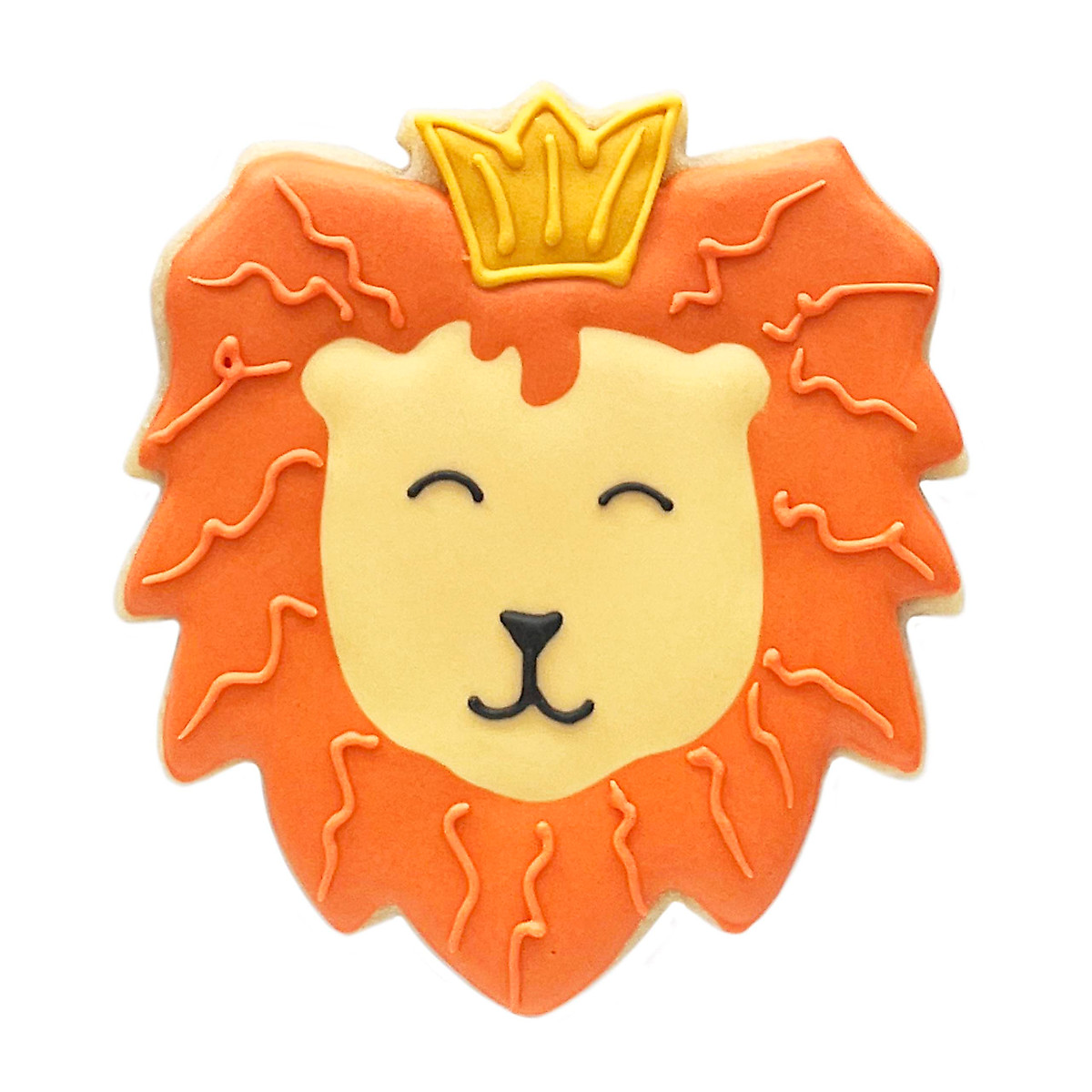 Lion Face Cookie Cutter, 3.5" Made in USA by Ann Clark