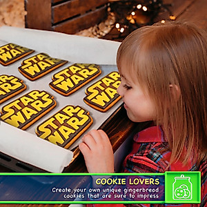 Cookie Cutter by 3DForme, SW Serias Baking Cake Fondant Frame Mold for Buscuit