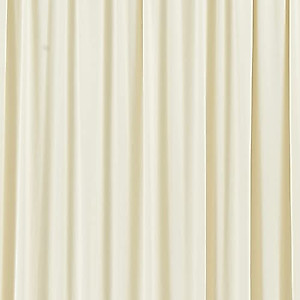 10 ft x 10 ft Wrinkle Free Ivory Backdrop Curtain Panels, Polyester Photography Backdrop Drapes, Wedding Party Home Decoration Supplies