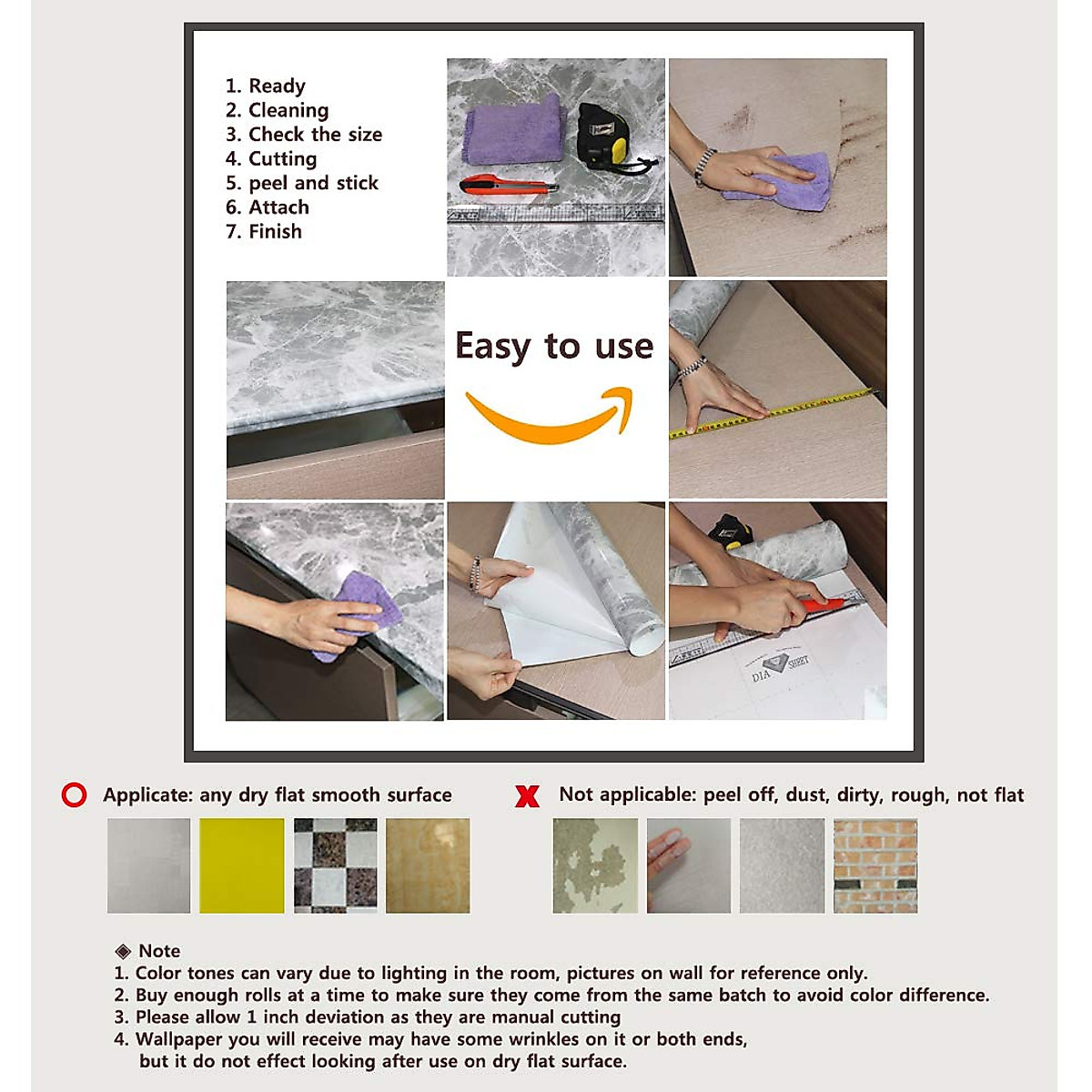 Kitchen Countertop Cabinet Furniture Peel and Stick Wall Vinyl Marble Self Adhesive Paper Granite Look Effect Gloss Vinyl Film 19''x118'' (Deep Green)