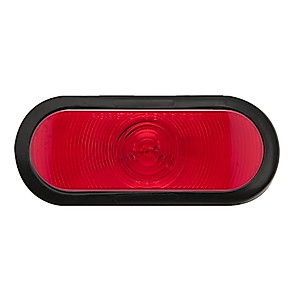 Optronics ST70RK 6" Oval Stop/Turn/Tail Light, Red