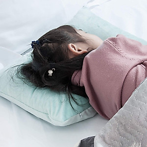 NTBAY Velvet Soft Solid Color Zipped Toddler Pillowcases, 2 Pack Cozy Luxury Zippered Plush Travel Pillow Cases, 13x18 Inches, Camel