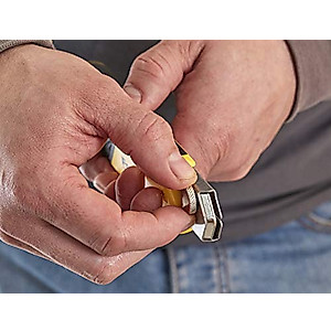 Stanley 0-10-481 Snap Off knife with magazine, Silver/Yellow