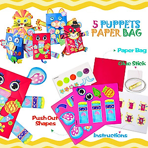 Officygnet Arts and Crafts for Kids Ages 3 4 5+, Toddler Craft Kit Toy Gifts for 3-5 Years Old, Fun Preschool Classroom Activity Project for Boy & Girl, Birthday Christmas Crafts Supplies for Kids