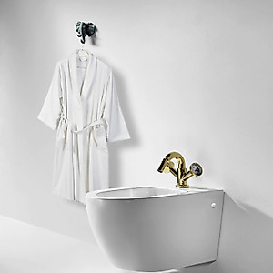 HERNGEE Elephant Head Single Wall Hook/Hanger Animal Shaped Coat Hat Hook Heavy Duty, Rustic Decorative Gift, Rustic Bronze Color