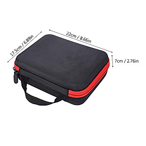 Joyzan Embroidery Diamond Storage Box, 30 Slots Compartments Clearly Double Seal Painting Storage Containers Case Organizer for DIY Art Craft Nail Diamonds Bead (Red)