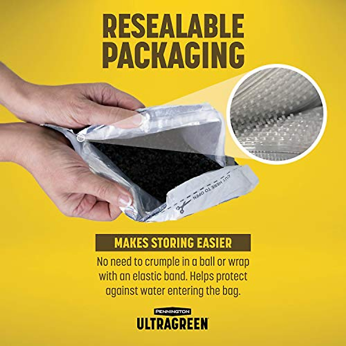 Pennington 100536600 UltraGreen Weed & Feed Lawn Fertilizer, 12.5 LBS, Covers 5000 Sq Ft