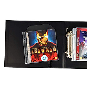 Tarifold Blu-ray Storage Bundle Pack - 50 Blu-ray Protective Sleeves Plus 2 Binders – Optimal Storage and Organizer (10265)