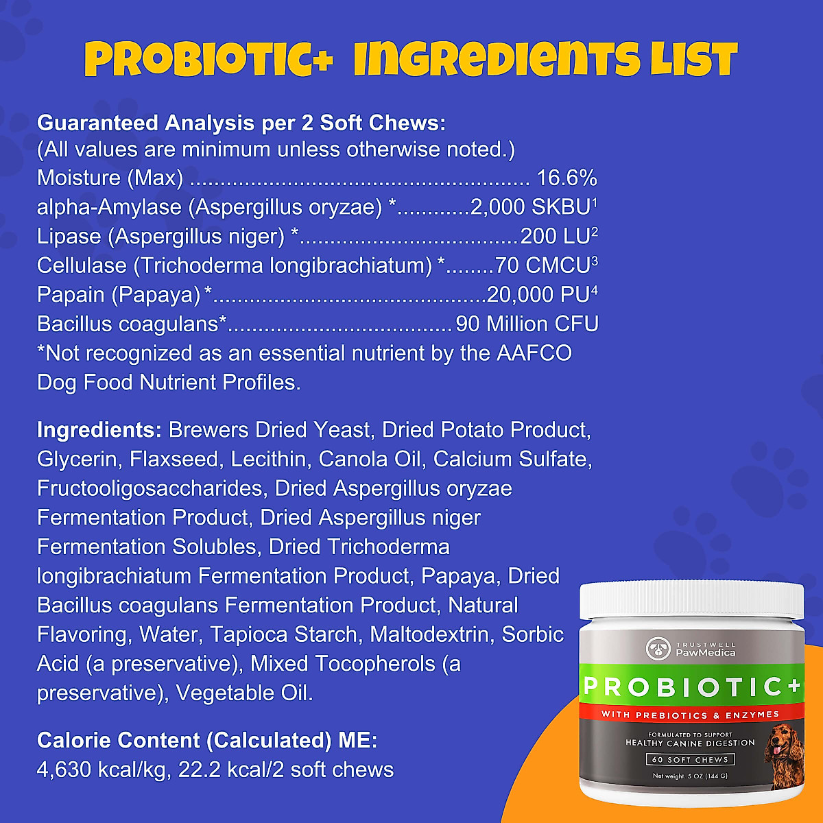 Itchy Dog Skin Bundle for Dogs That Scratch a lot - Dog Probiotic and Omega Supplement Bundle for Healthy Digestion and Itchy Skin Relief (60 Chews)