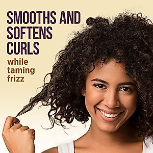 Pantene Gold Series Detangling Milk Hair Treatment for Curly Hair, Natural and Textured Hair, 7.6 Fl Oz Leave-On Hair Detangler Infused with Rich Argan Oil, Dye and Sulfate Free Formula