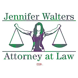 CafePress She Hulk Attorney at Law Rectangle Bumper Sticker Car Decal