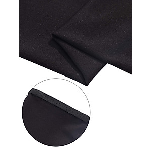 9 Pairs Unisex UV Protection Arm Cooling Sleeves Ice Silk Arm Cover for Men Women, Black