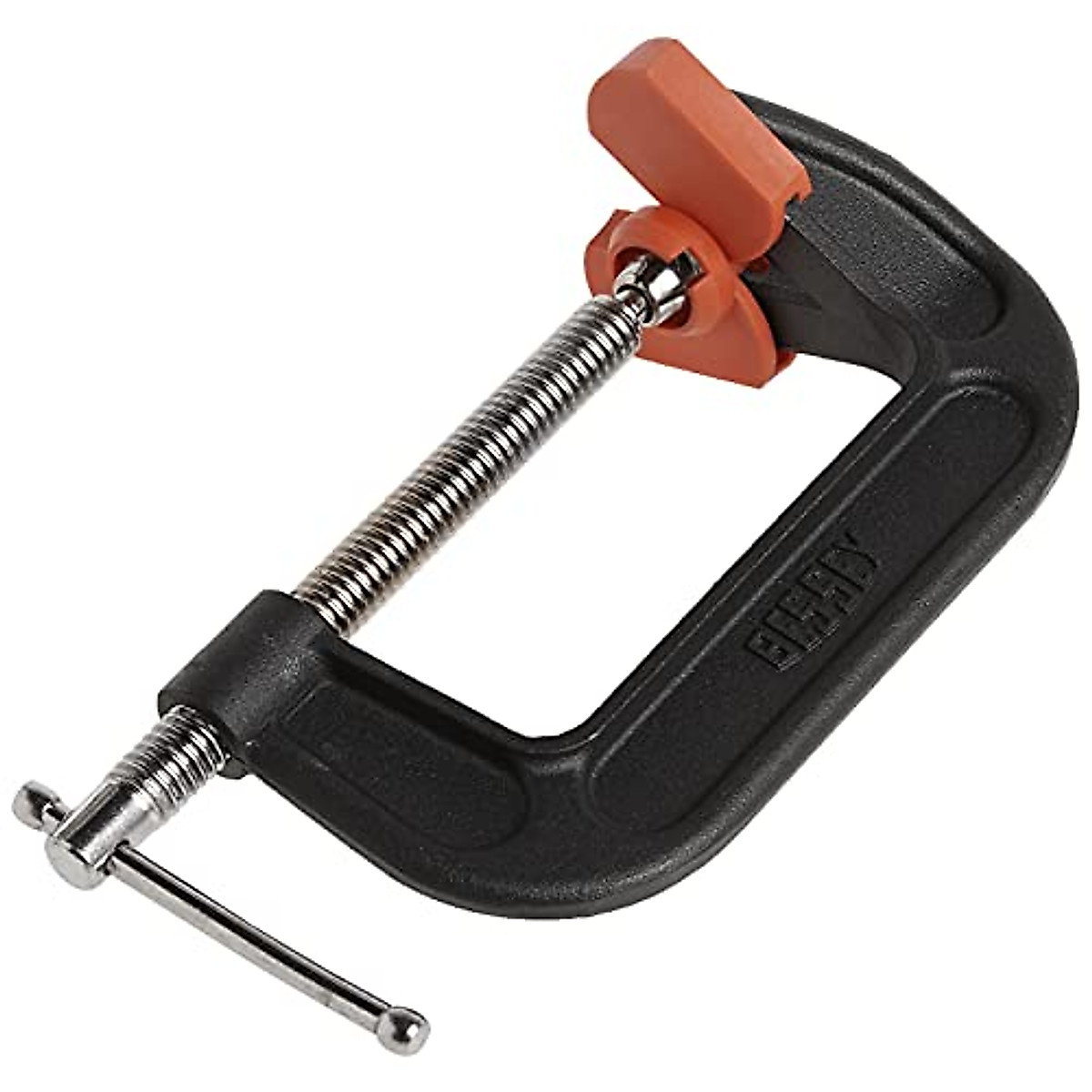 BESSEY DHCC-4, 4 In. Double Headed C-Clamp,red/black