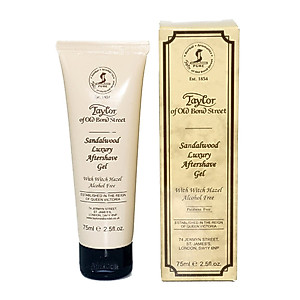 Taylor of Old Bond Street Sandalwood Aftershave Gel, 2.5-Ounce