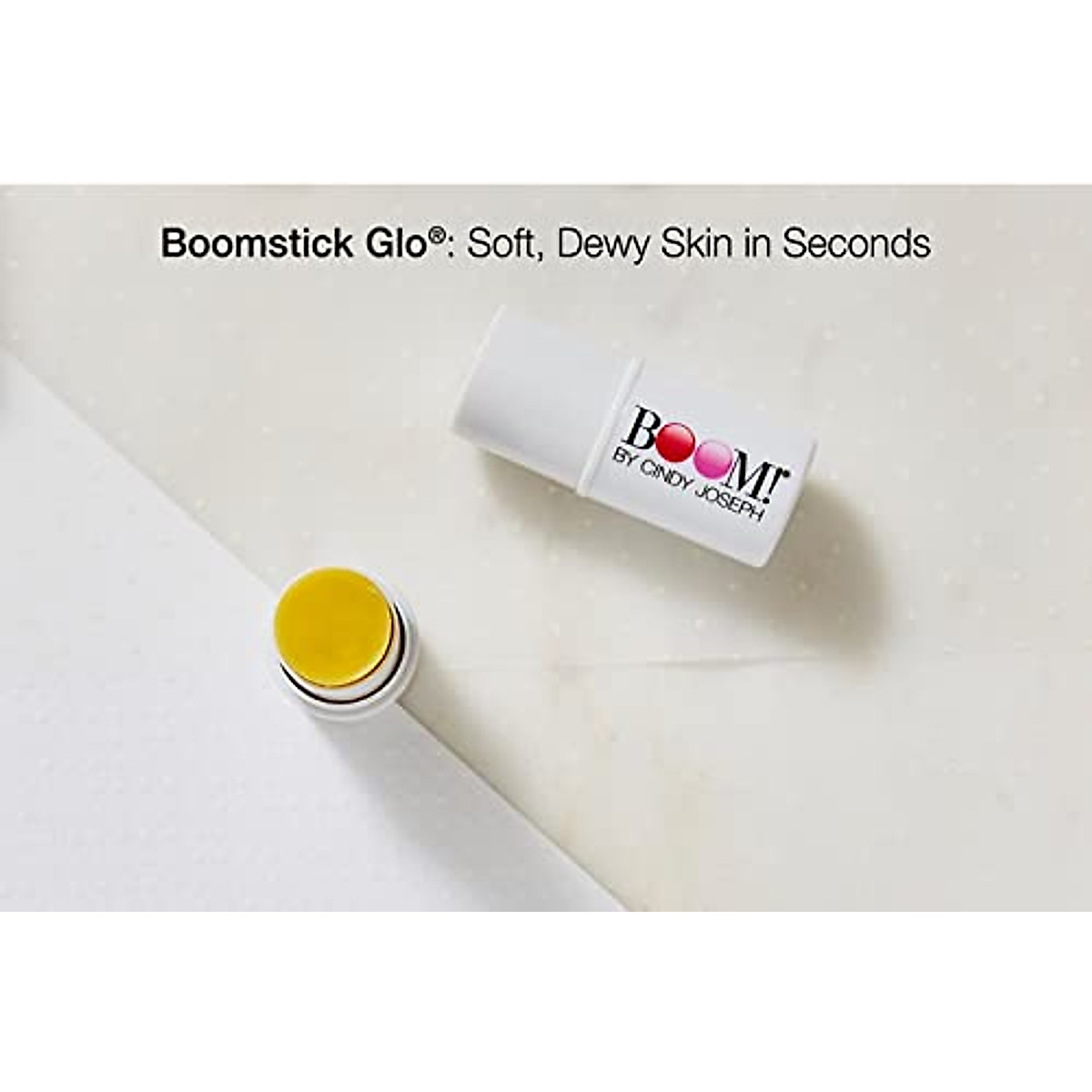 BOOM! by Cindy Joseph Cosmetics Boomstick Trio - 3 Pack Boom Makeup Sticks for Older Women & Mature Skin - Blush Stick, Highlighter Stick & Moisturizer