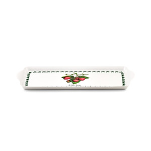 Pimpernel Pomona Collection Sandwich Tray | Serving Platter | Crudité and Appetizer Tray | Measures 15.25" x 6.5" | Made of Melamine | Dishwasher Safe