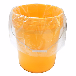 Belinlen 25 Pack 5 Gallon Bucket Liner Bags for Marinating and Brining, Great for Storage Food, Food Grade, BPA Free, Heavy Duty Leak Proof (2 mil)