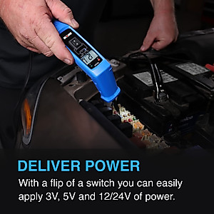 INNOVA 5420 Power Check Powered Circuit Tester, Automotive Digital Volt Meter, Diagnostic Test Tool, 3V, 5V, 12V 24V, Volt Probe Car/Truck/Motorcycle/Boats
