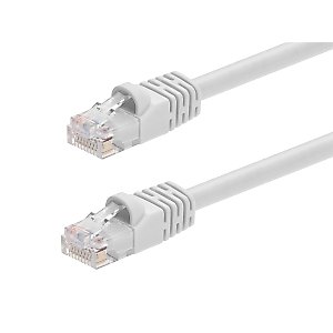 Monoprice 1FT 24AWG Cat6 550MHz UTP Ethernet Bare Copper Network Cable - White