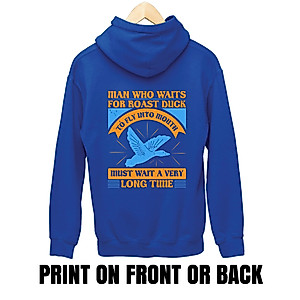 Gift for the Patience who Love to wait for their Goals Black and Muticolor Unisex Hoodie