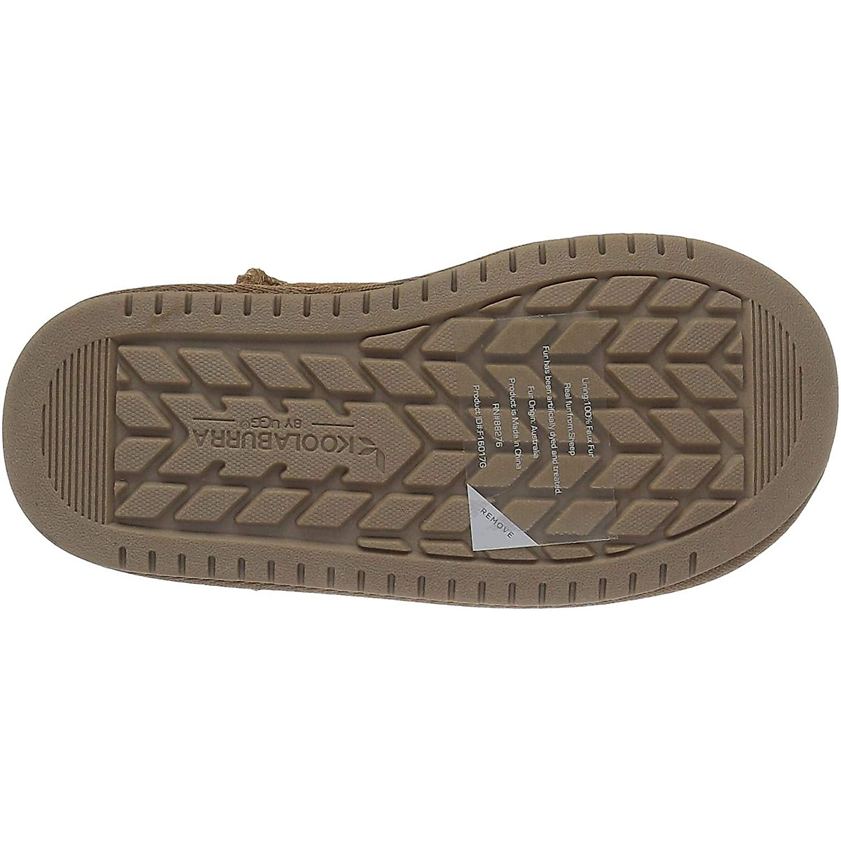 Koolaburra by UGG Kids Koola Short Fashion Boot, Chestnut, 03 Youth US Little Kid