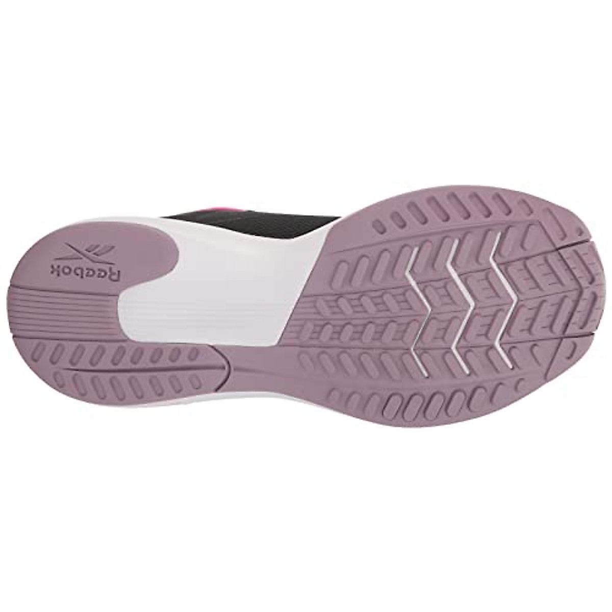 Reebok Women's Runner 5.0 Running Shoe, Black/Pure Grey/Infused Lilac, 7.5