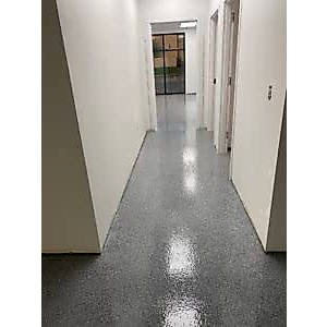 Simiron Vinyl Color Chip Flakes for Epoxy Floor Coating, FB-310 Orbit Blend 1/4", 40 lb Box