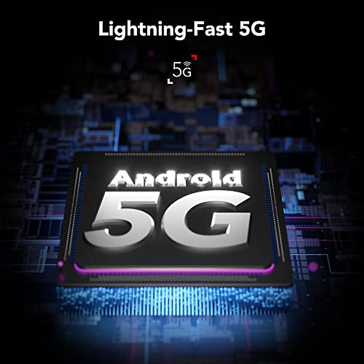 TCL 30 5G |2022|Cell Phone 5G Unlocked Smartphone, 4/128GB, 50MP Camera, 5010mAh Battery, 6.7” FHD+ AMOLED Display, android 12, US Verizon, Single-SIM, Tech Black (NO Boost/Spectrum/Xfinity/Assurance)