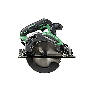 Metabo HPT Cordless Circular Saw | Tool Only | No Battery | 18V | 6-1/2" Deep Cut Design | Brushless Motor | Lifetime Tool Warranty | C18DBALQ4