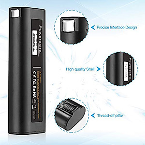 Powerextra 2 Pack 6V 3600mAh NI-MH Battery Compatible with Paslode 404717 B20544E BCPAS-404717 404400 900400 900420 900600 901000 902000 B20720 CF-325 IM200 F18 IM250 IM250A IM350A IM350CT PS604N