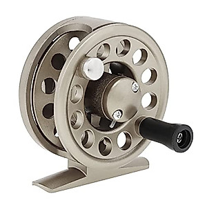 OriGlam Fly Fishing Reel Fishing Wheel, Fly Ice Fishing Reel Spinning Fishing Reels, Powerful Lightweight Spinning Reels for Freshwater Saltwater (Grey)