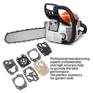 Carburetor Repair Kit, Superb Craftsmanship Chainsaw Carburetor Kit Chainsaw Accessory for Garden