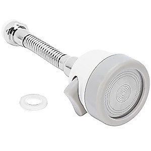Walfront Kitchen Faucet, 360° Rotatable Faucet Sprayer Head, Kitchen Sink Faucet with 3 Modes Adjustment for Kitchen Bathroom Garden(G1/2), Shower Head