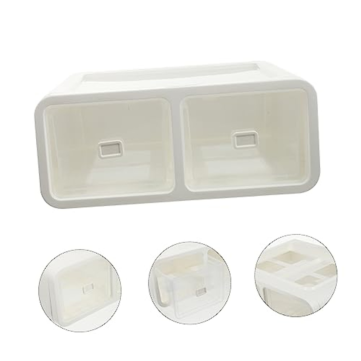 TIDTALEO 1pc Wardrobe Storage Box Sheer Lingerie Plastic Pallet Sheer Socks Stacking Socks Sorter Panties Drawer Organizer Clear Organizer Box Household Storage Box Underwear Storage Holder