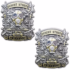 Operation Desert Storm Veteran Challenge Coin